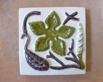 Bas relief tile | Etsy