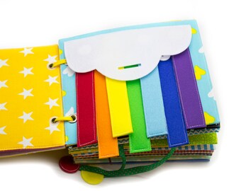 Quiet books Educational Montessori Toys Crochet food by MiniMoms