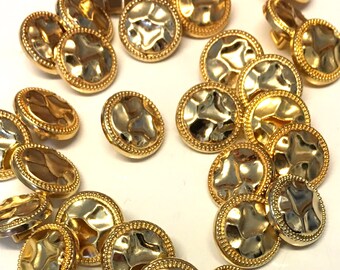 Antique gold buttons | Etsy