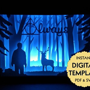 Shadow box svg | Etsy