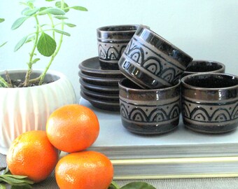 Mid century tea set | Etsy