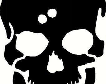 Skull bullet hole | Etsy