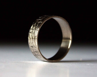 Textured ring | Etsy