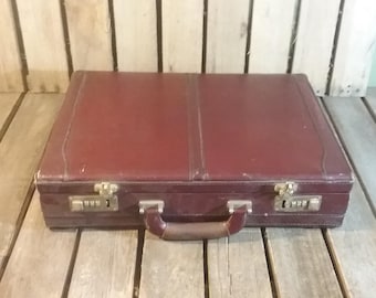 Vintage briefcase | Etsy