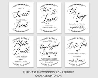 Rustic wedding sign | Etsy