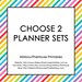 EDITABLE Daily Planner Printable Chevron Printable PDF