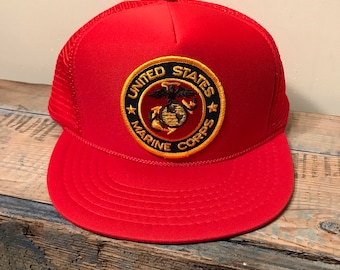 Marine corps hat | Etsy