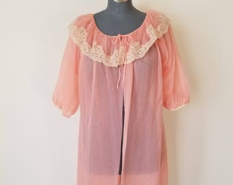 Chiffon robe | Etsy