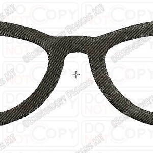 Glasses embroidery | Etsy
