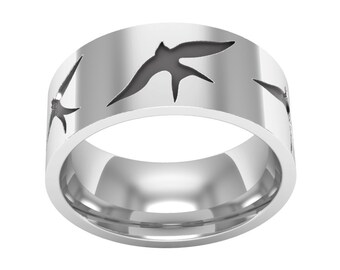 Swallow ring | Etsy