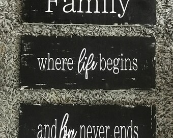 Family sayings | Etsy