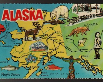 Alaska postcards | Etsy