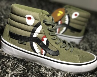 Bape vans | Etsy