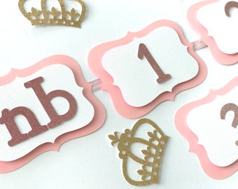 12 month banner | Etsy