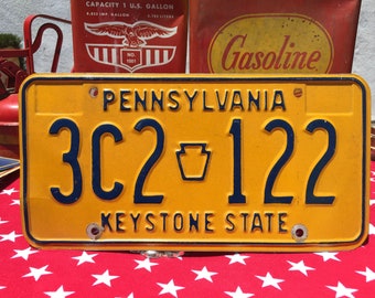 Pa license plate | Etsy