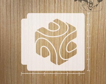 Geometric stencil | Etsy