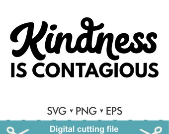 Be kind svg | Etsy