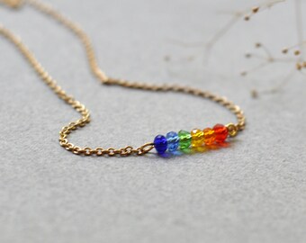 Pride necklace | Etsy