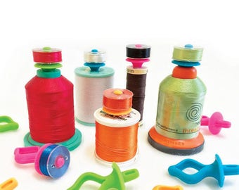 Handmade Wooden Yarn / Bobbin Holder for Graphghan 5 Spools