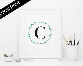 Letter c print | Etsy