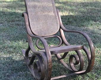 Bentwood rocker | Etsy