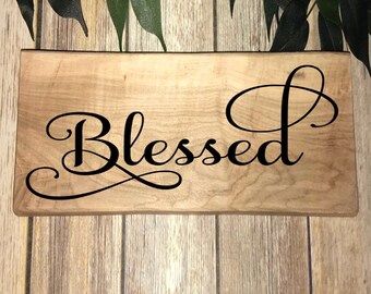 Blessed svg | Etsy
