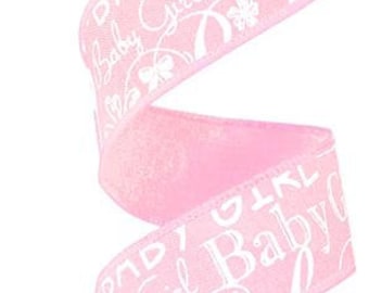 Baby girl ribbon | Etsy