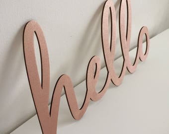 Rose gold decor | Etsy