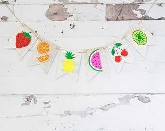 Fruit banner | Etsy