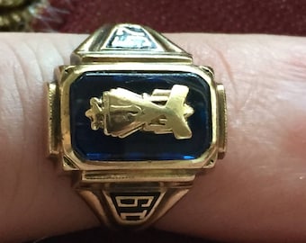Vintage class ring | Etsy