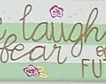 Proverbs 31:25 Necklace And She Laughs Without Fear of the