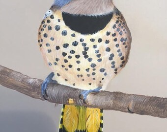 Hand painted bird | Etsy