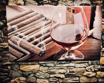 Cigar wall art | Etsy