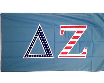 Delta zeta flag | Etsy