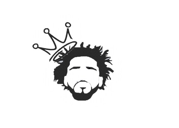 J Cole SVG PNG