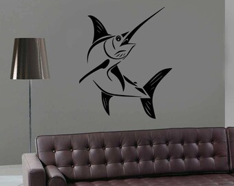 Swordfish decal | Etsy