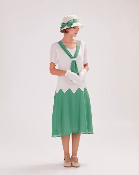 1920s Day Dresses, Tea Dresses, Mature Dresses with Sleeves