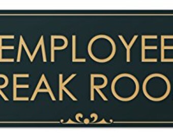 Break room signs | Etsy