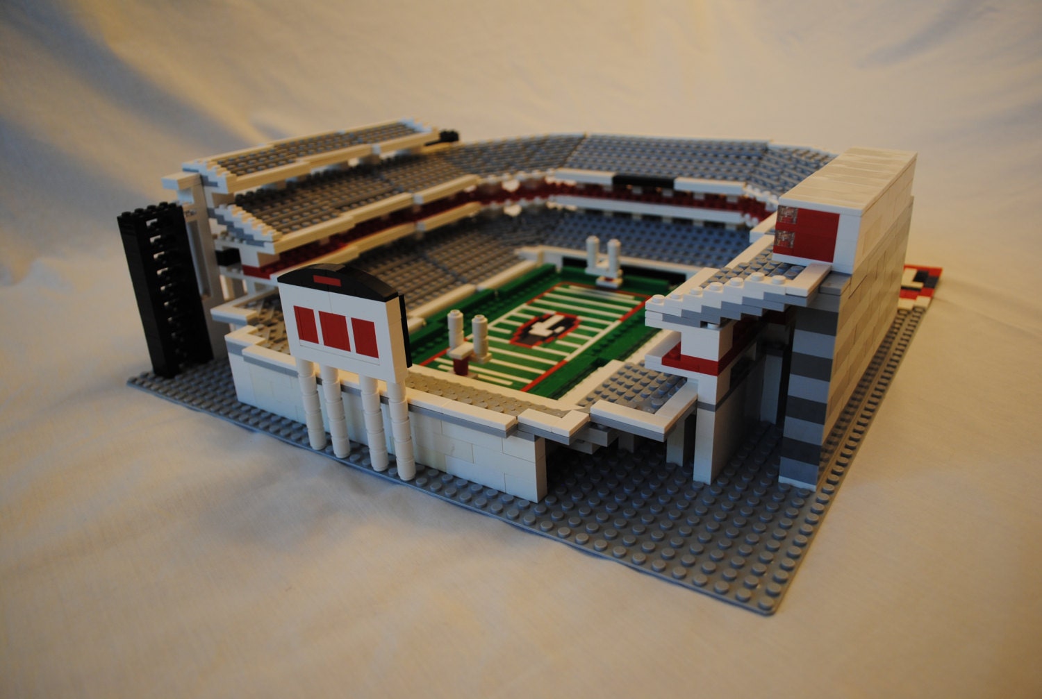 Georgia Sanford Football Stadium Brick model