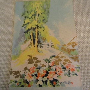 Lithograph postcard | Etsy