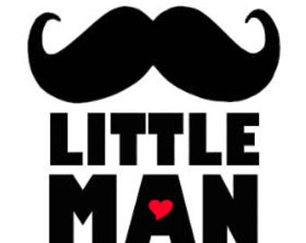Little man shirt svg | Etsy