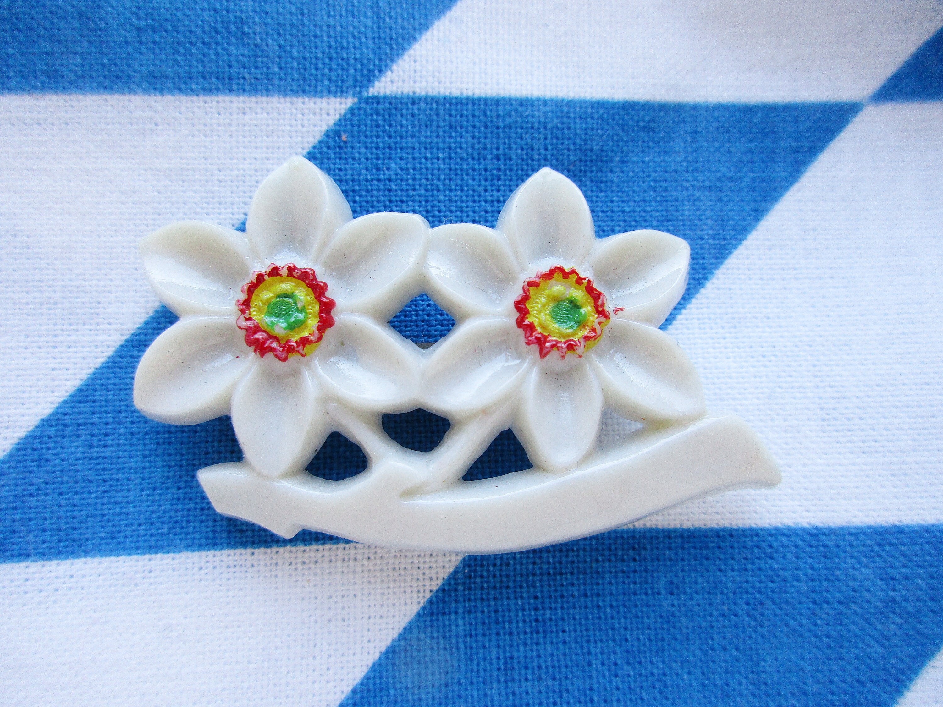German Vintage Bavarian Hat Pin Brooch Jewelry with