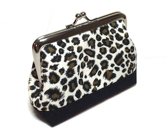 Leopard print purse | Etsy