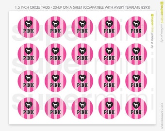 Circle labels | Etsy