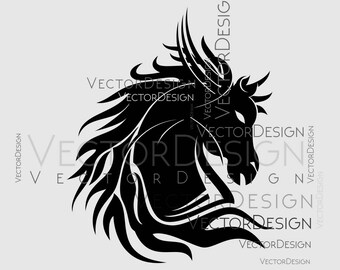 Tribal horse svg | Etsy