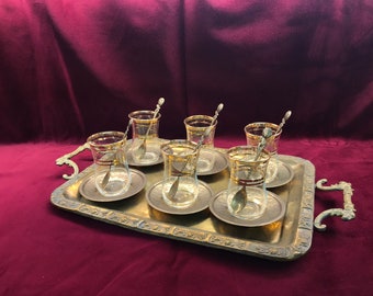 Turkish tea set | Etsy