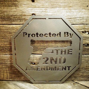 2nd amendment sign | Etsy