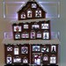 Christmas Advent House Kit w/ Optional Brick Exterior