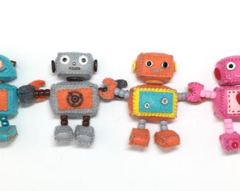 Robot plush | Etsy