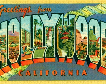 California Postcard Souvenir Postcard Folder Vintage